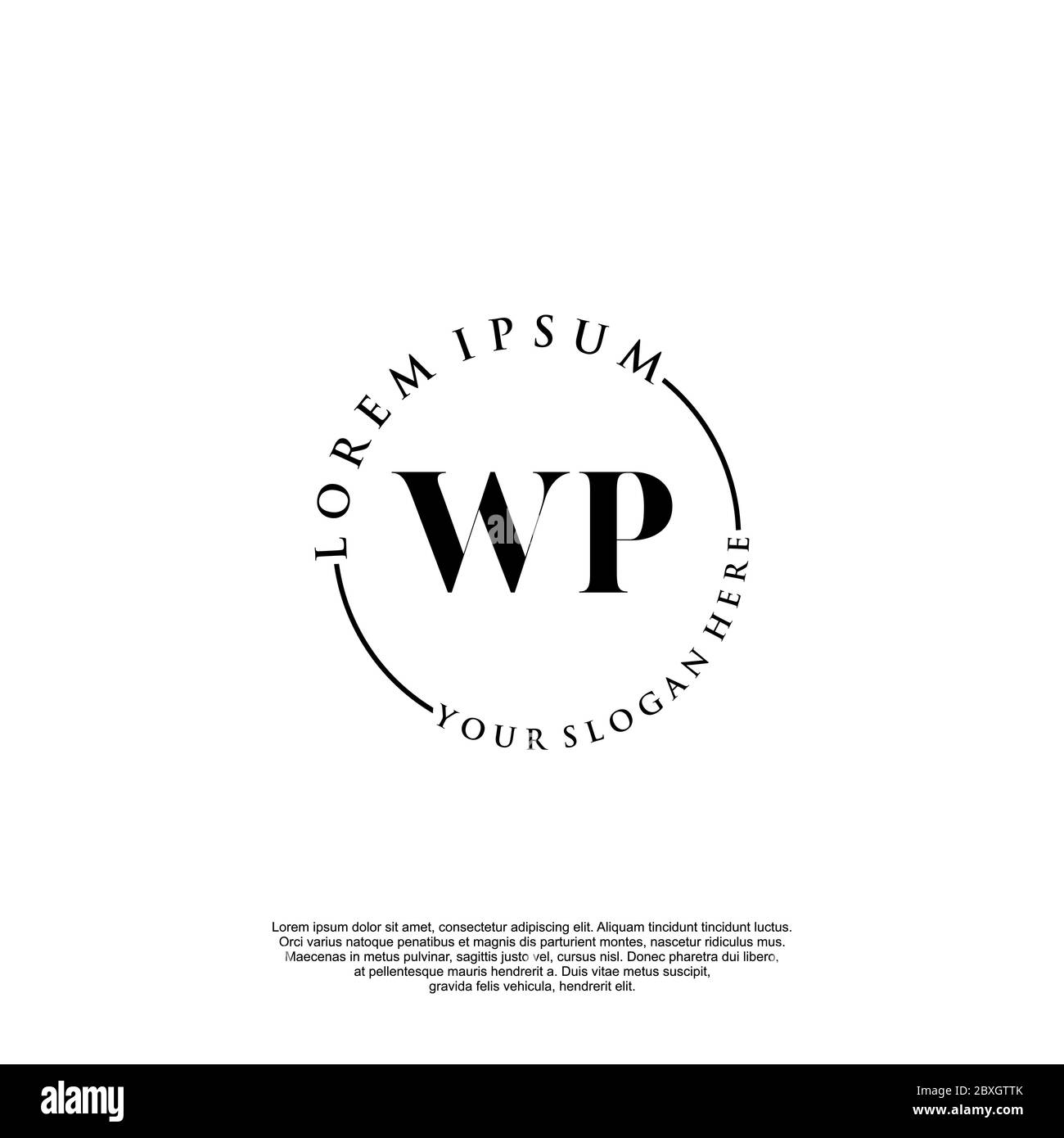 Wp logo vector vectors hi-res stock photography and images - Alamy