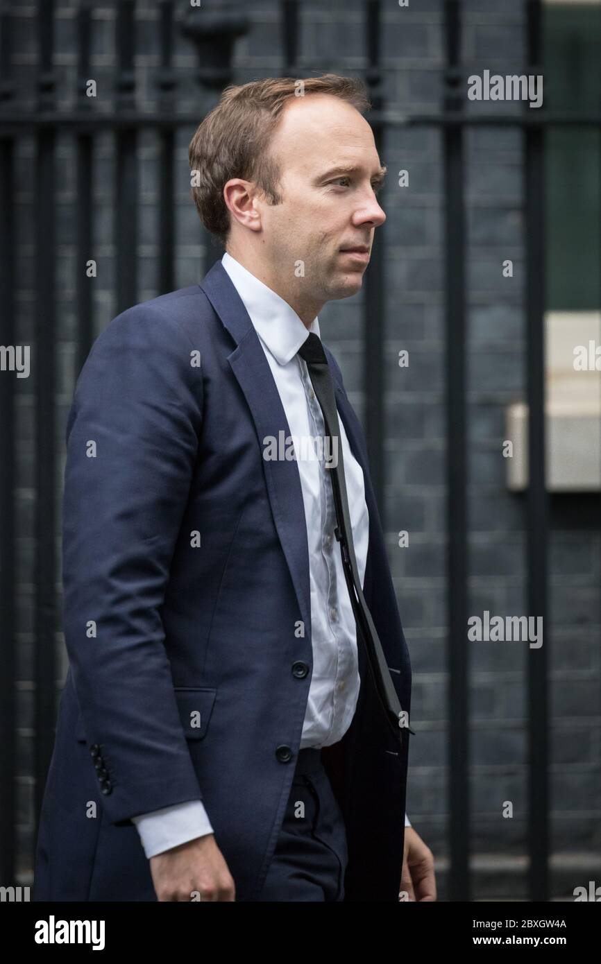 Matt Hancock, MP, Secretary of State for Health and Social Care ...
