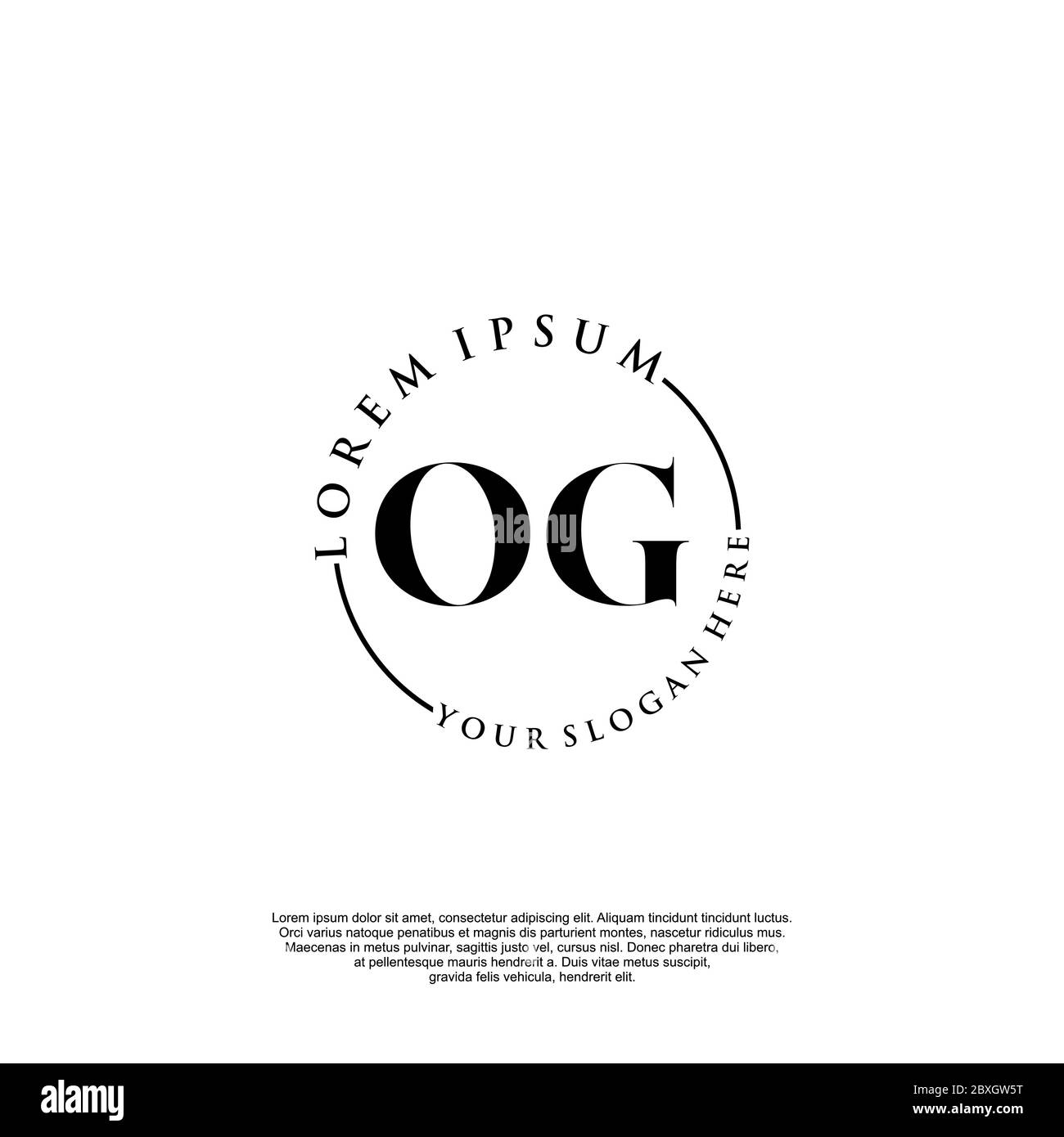 Initial og hi-res stock photography and images - Alamy