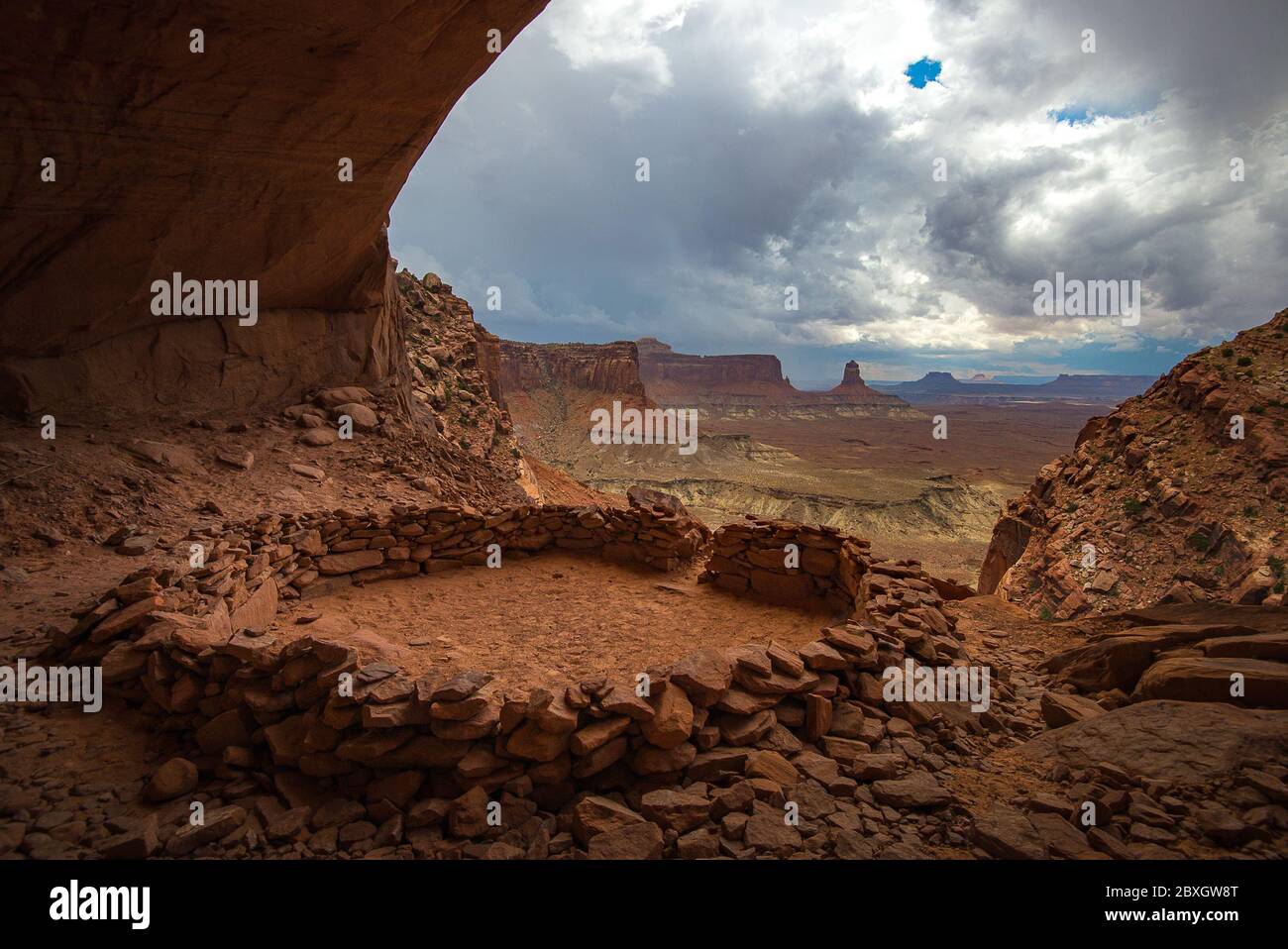 The Ancient of Utah, False Kiva Ruins - Canyonlands is a human-made ...
