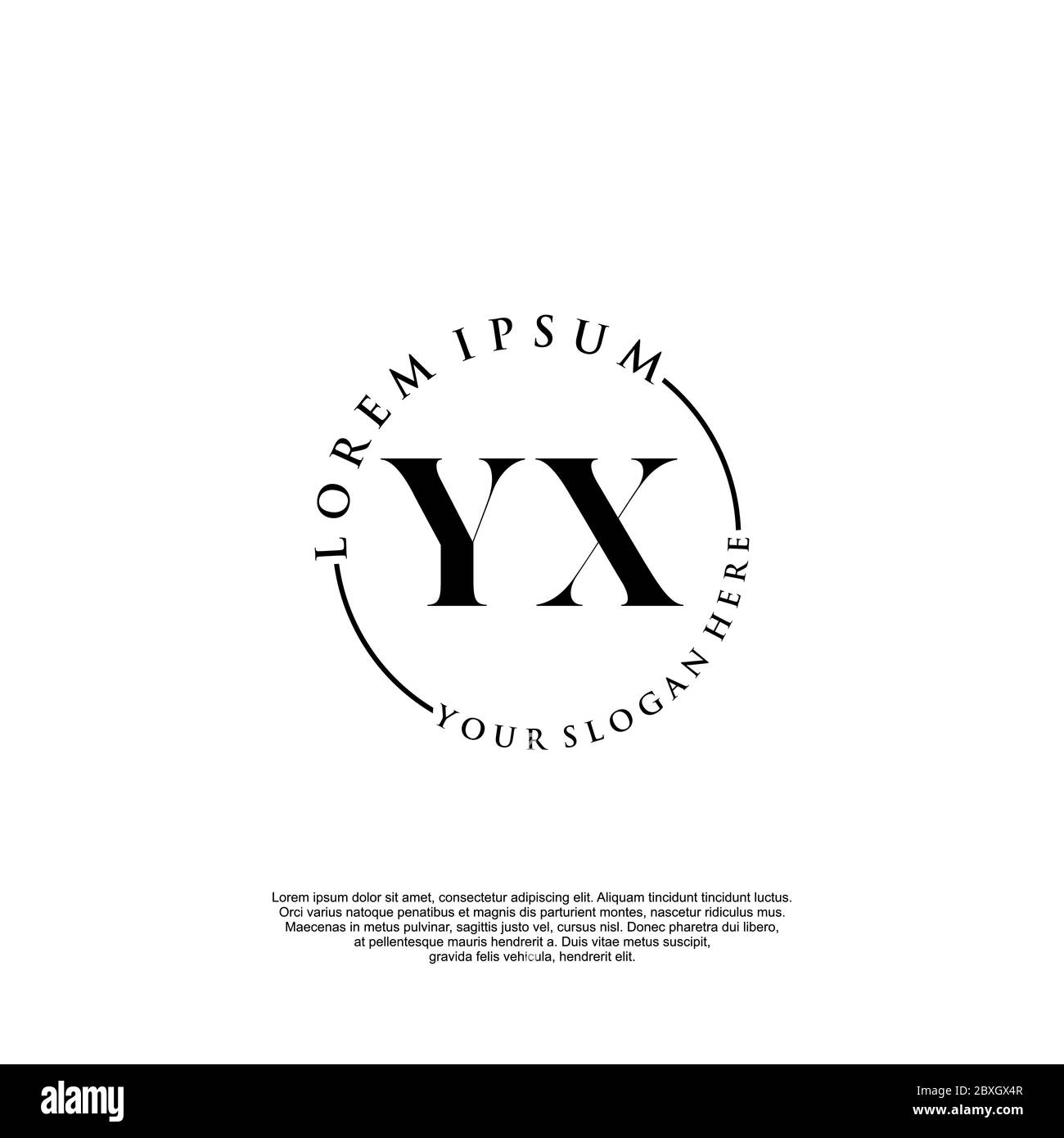 Yx logo vector vectors hi-res stock photography and images - Alamy