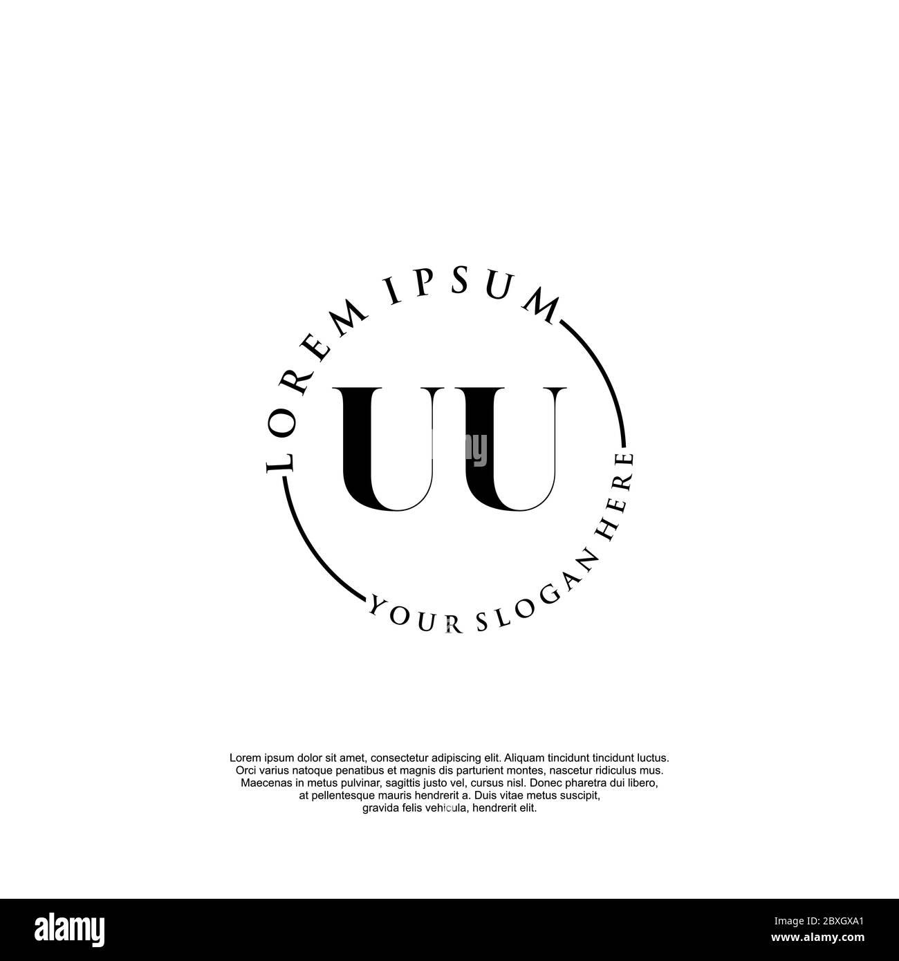 Uu sign Stock Vector Images - Alamy