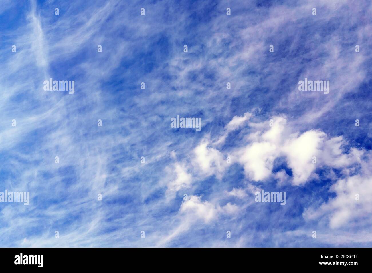 Cirrus Clouds From Ground