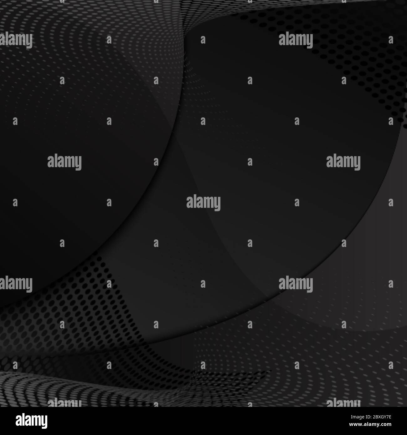 Abstract Halftone Background. Halftone Element on Blakc Backdrop ...