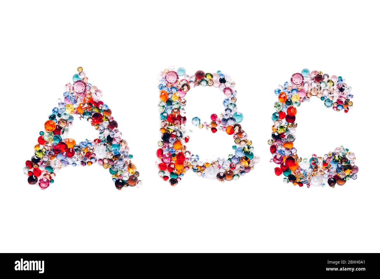 Gemstone alphabet hi-res stock photography and images - Alamy