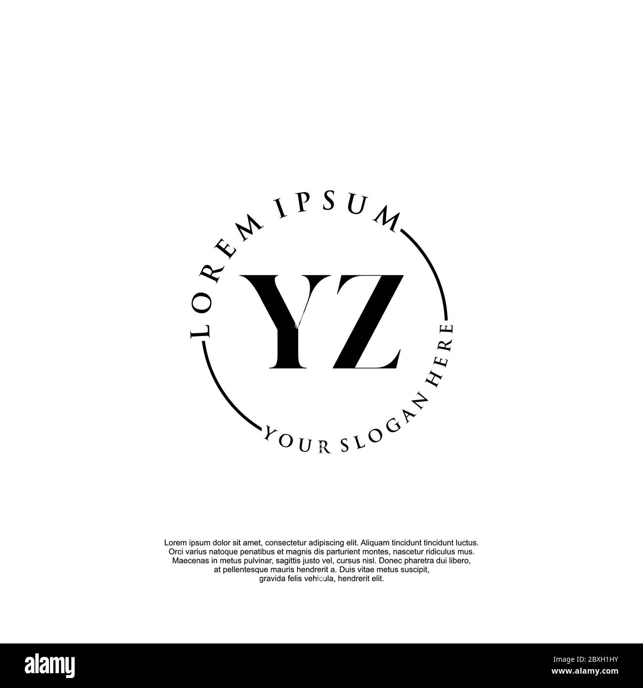 Yz Symbol Stock Vector Images - Alamy