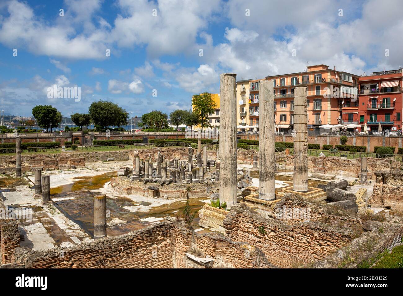 Pozzuoli (Napoli, Italy) - The Macellum of Pozzuoli (or Serapeum or Temple of Serapis) was the ...