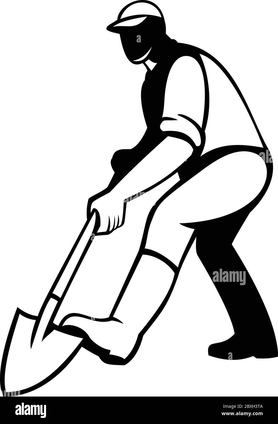 Dig Clip Art Black And White