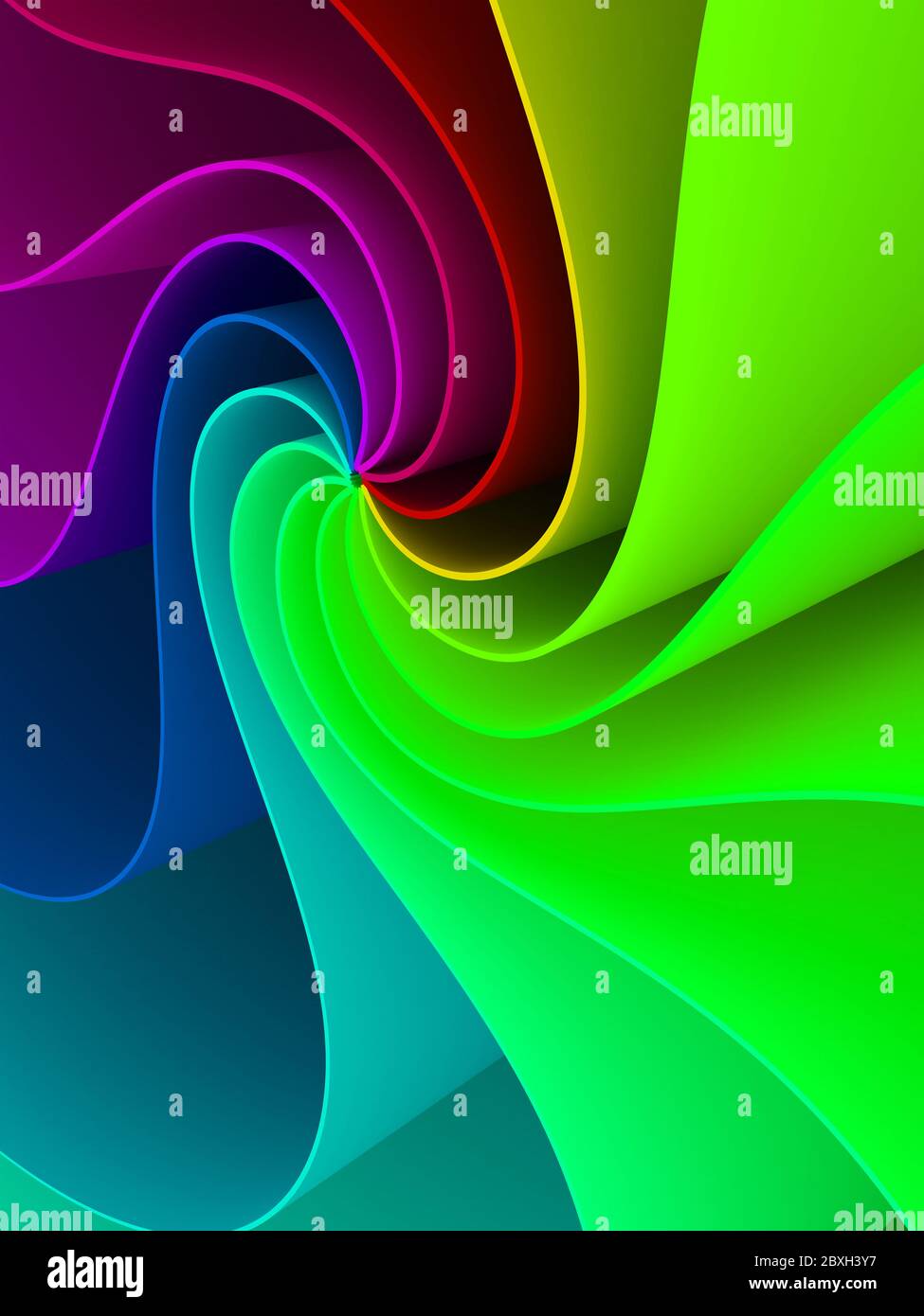 Coloured swirls hi-res stock photography and images - Alamy