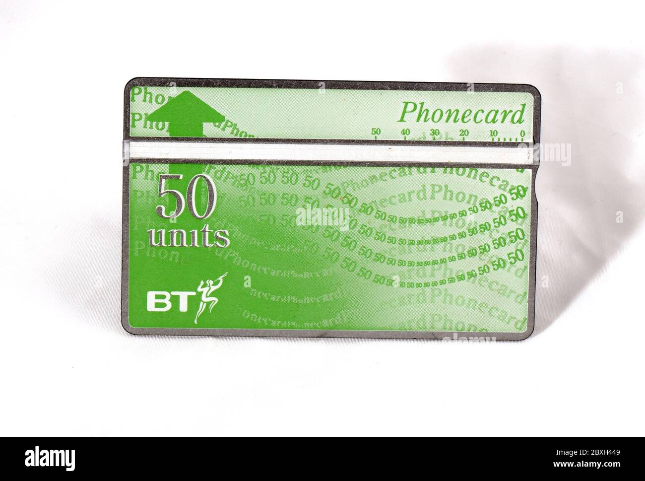 BT phonecard, a prepaid card for use in public telephones, old ...