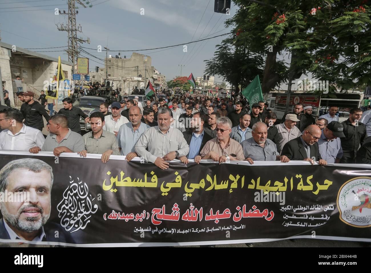 Gaza City, Palestinian Territories. 07th June, 2020. People take part ...