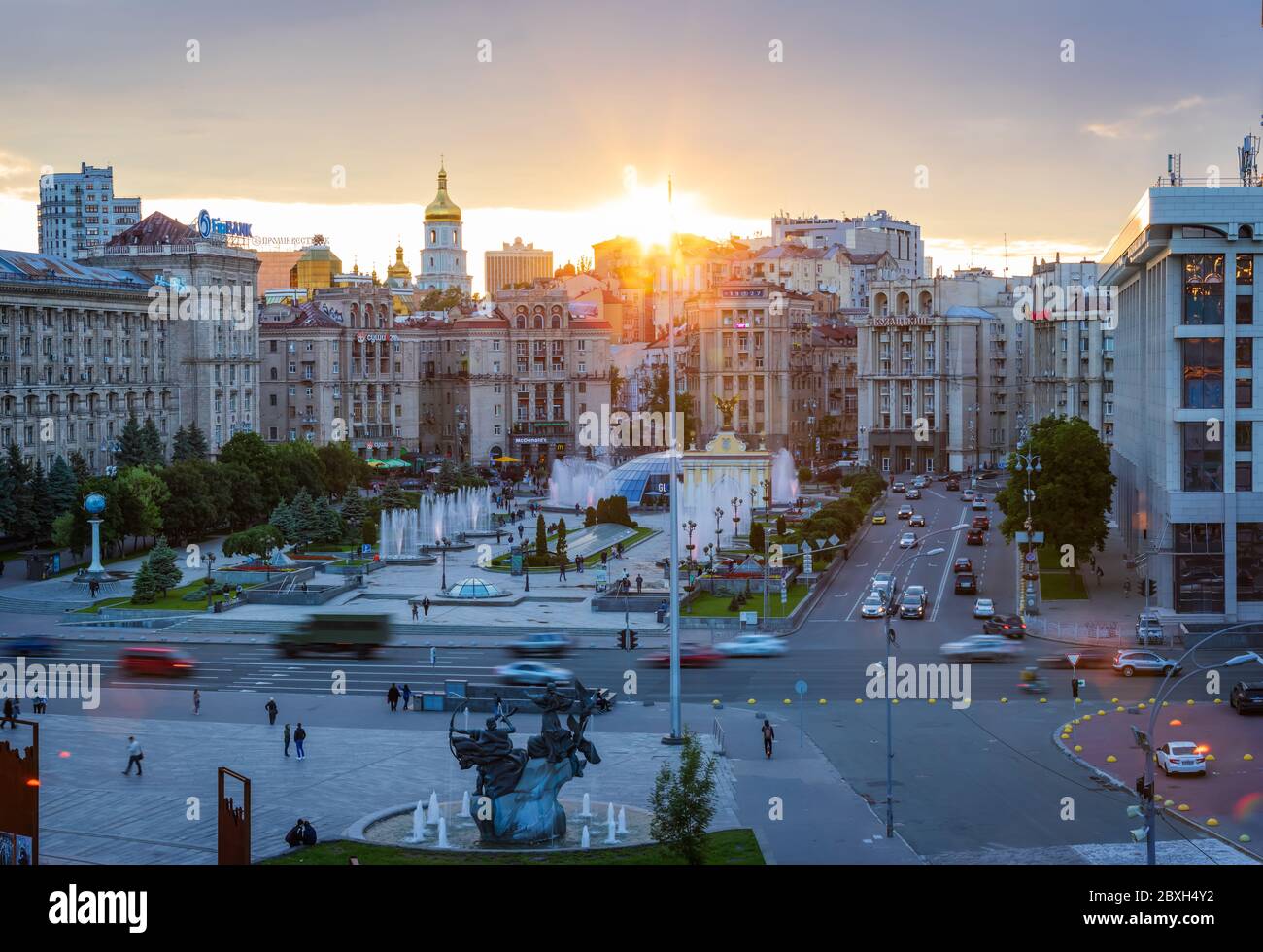 Kyiv city centre hi-res stock photography and images - Alamy