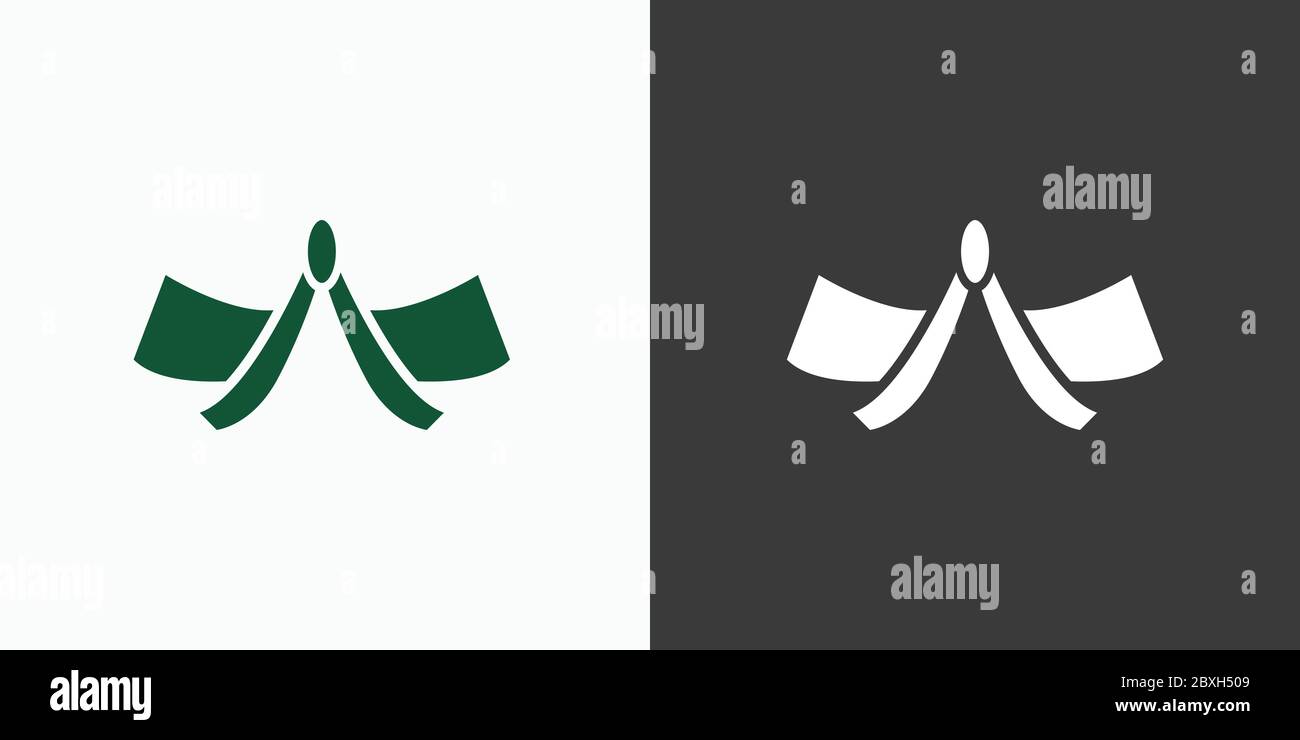 Editable samurai logo design letter A vector Stock Vector Image & Art ...