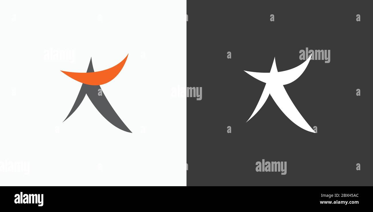 Editable samurai logo design letter A vector Stock Vector Image & Art ...