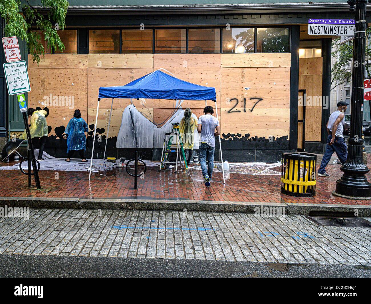 Black life matters poster hi-res stock photography and images - Alamy