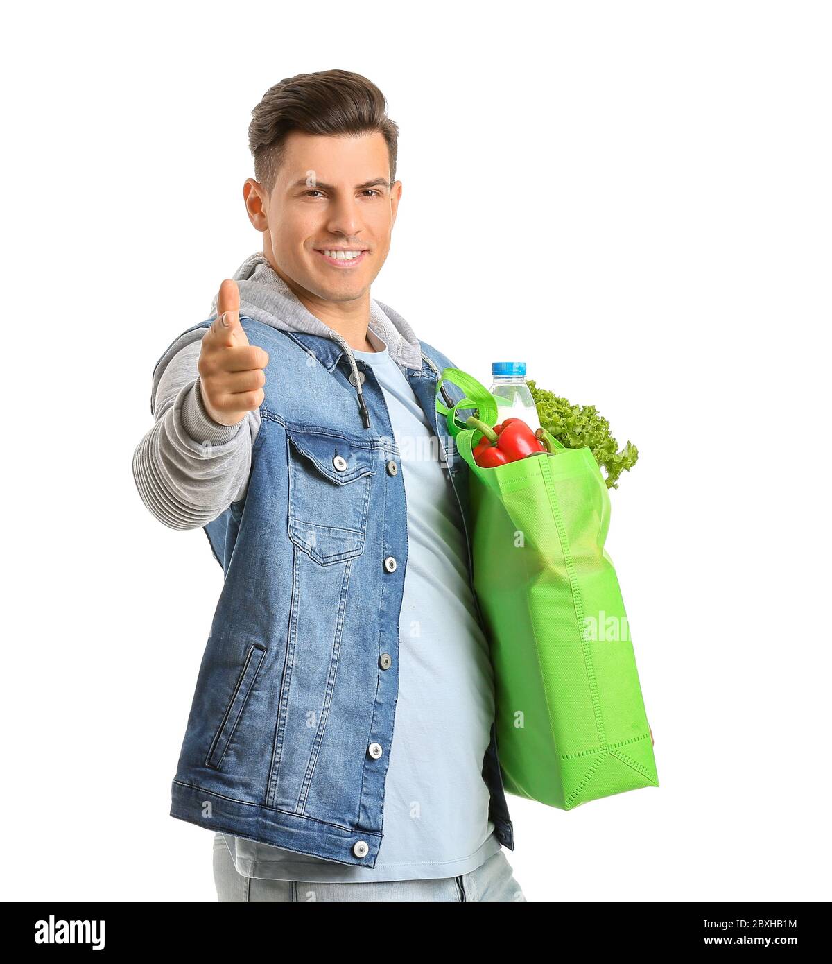 Man pointing pack in hi-res stock photography and images - Alamy