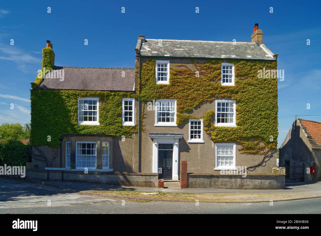 UK,South Yorkshire,Doncaster,Old Edlington,Manor Farmhouse Stock Photo ...