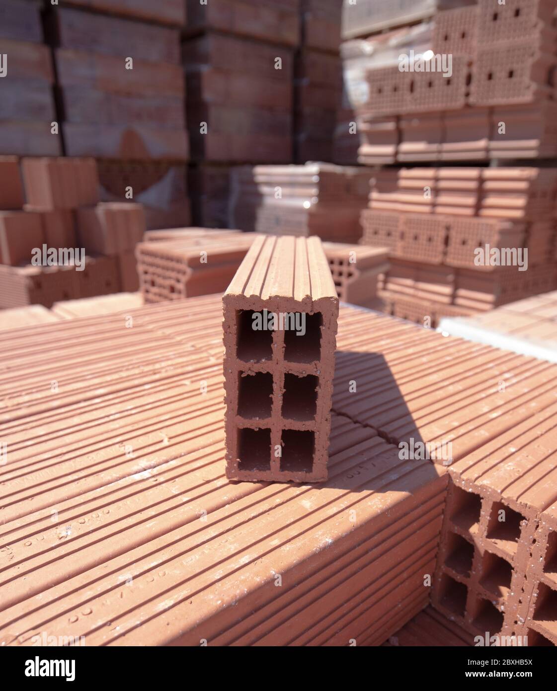 Solid clay bricks hi-res stock photography and images - Alamy