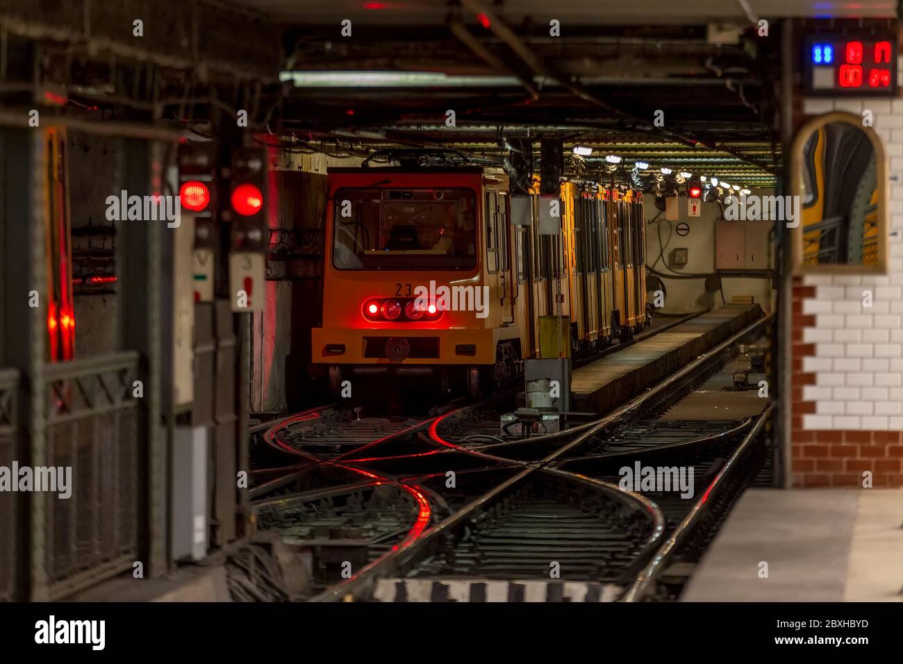 M1 metro line is the first metro line in Budapest and was the first ...