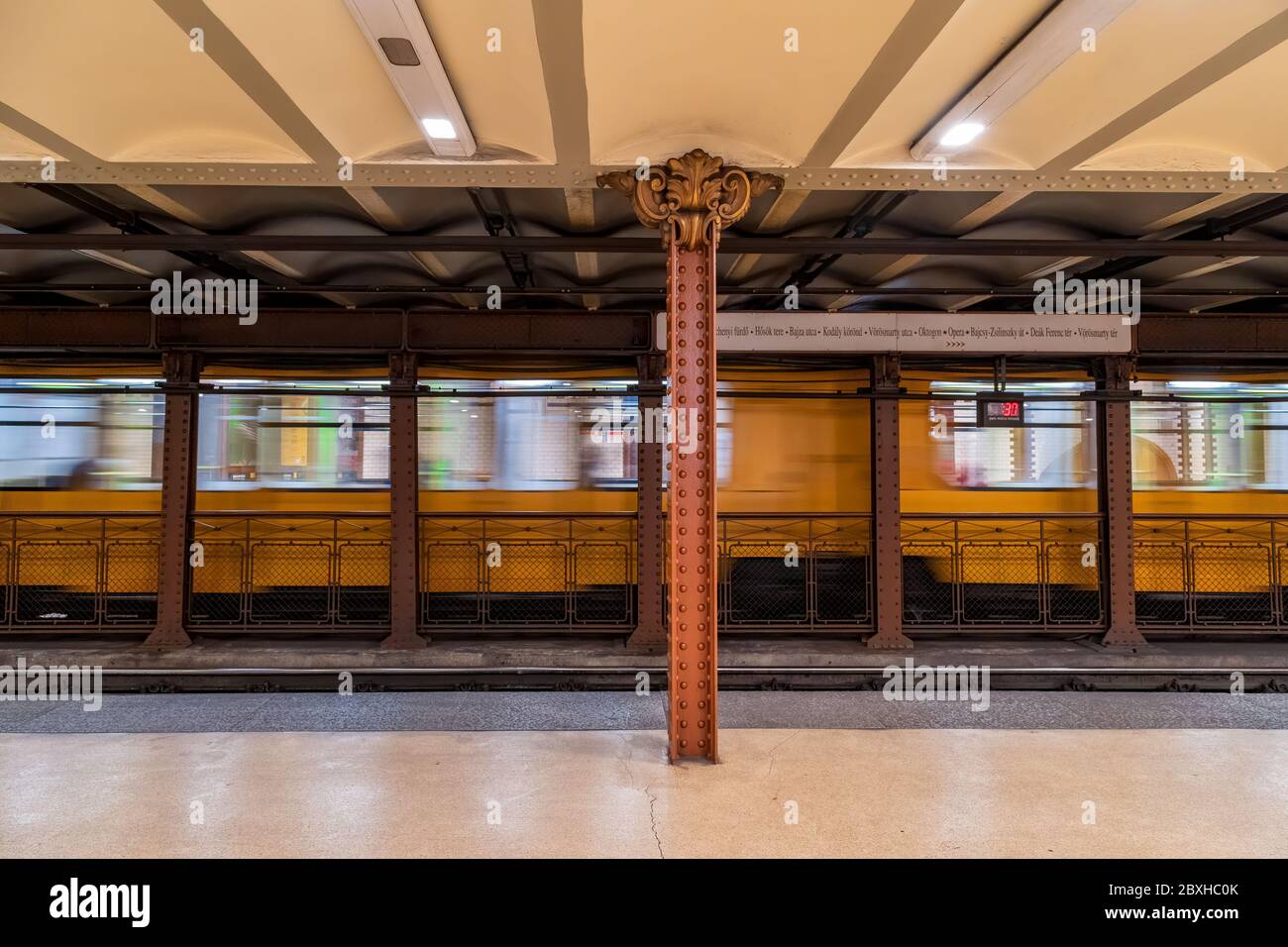 M1 metro line is the first metro line in Budapest and was the first ...