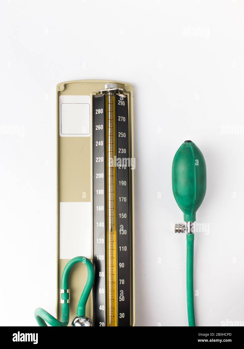 Vintage sphymomanometer - A blood pressure measuring machine stock ...