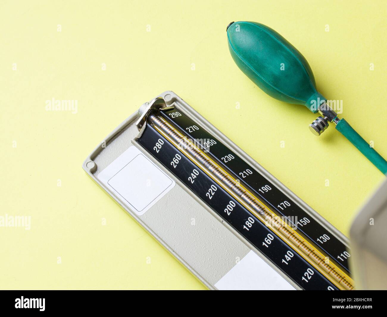 Vintage sphymomanometer - A blood pressure measuring machine stock ...