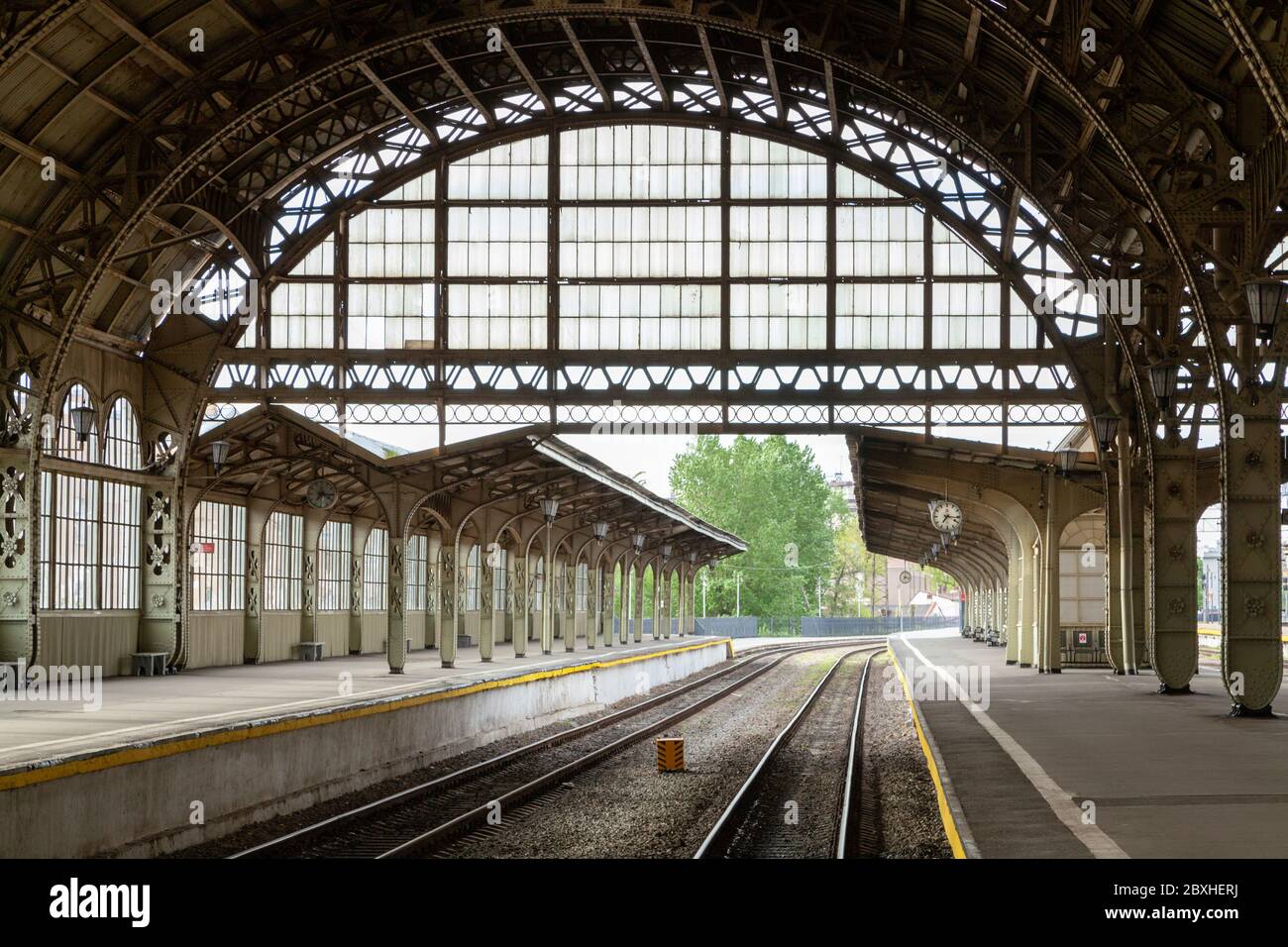 Vitebsky railway station, Zagorodny Prospect, St. Petersburg, Russia ...