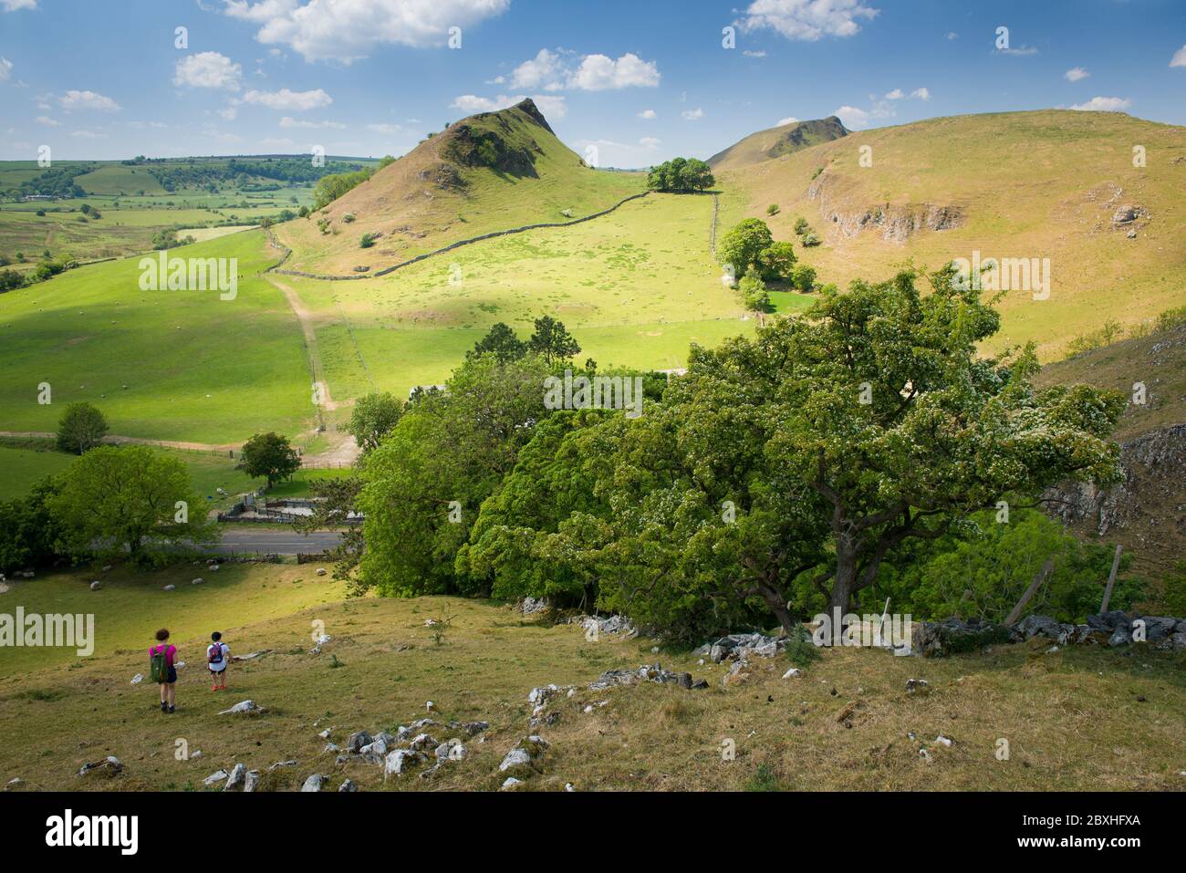 Chrome Hill in Peak District UK Stock Photo - Alamy