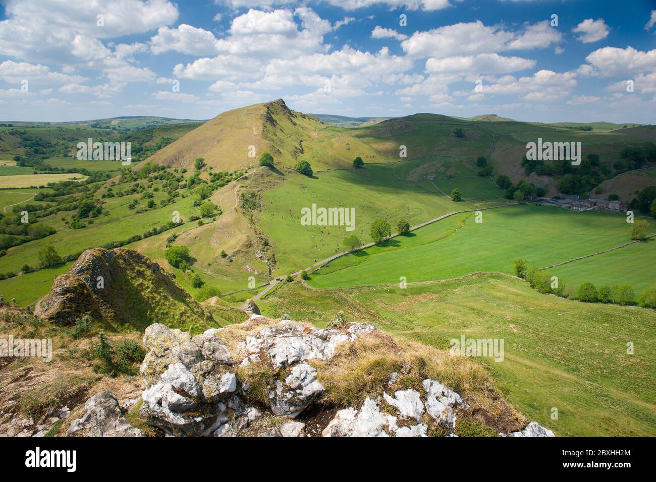 Chrome Hill in Peak District UK Stock Photo - Alamy