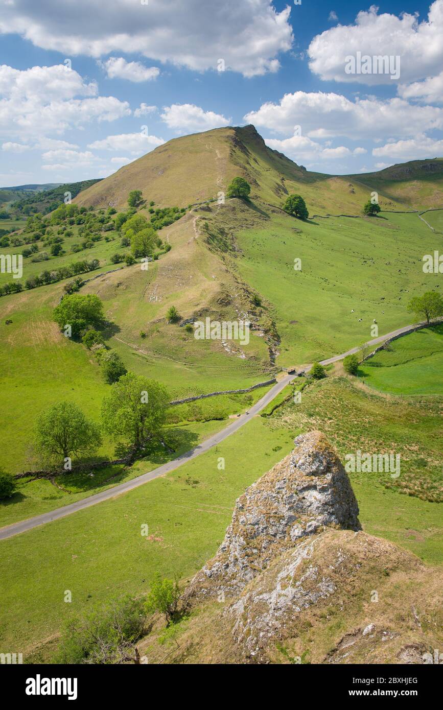Chrome Hill in Peak District UK Stock Photo - Alamy