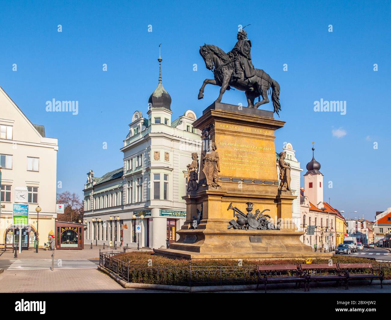 Jiri z podebrad square hi-res stock photography and images - Alamy