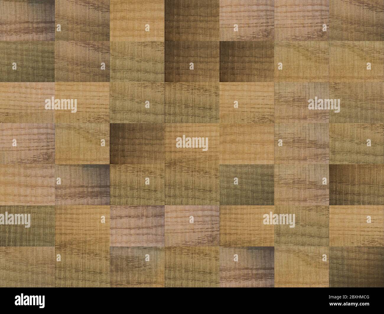 Light wood texture in squares Stock Photo - Alamy