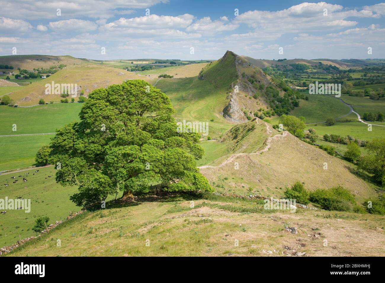 Chrome Hill in Peak District UK Stock Photo - Alamy