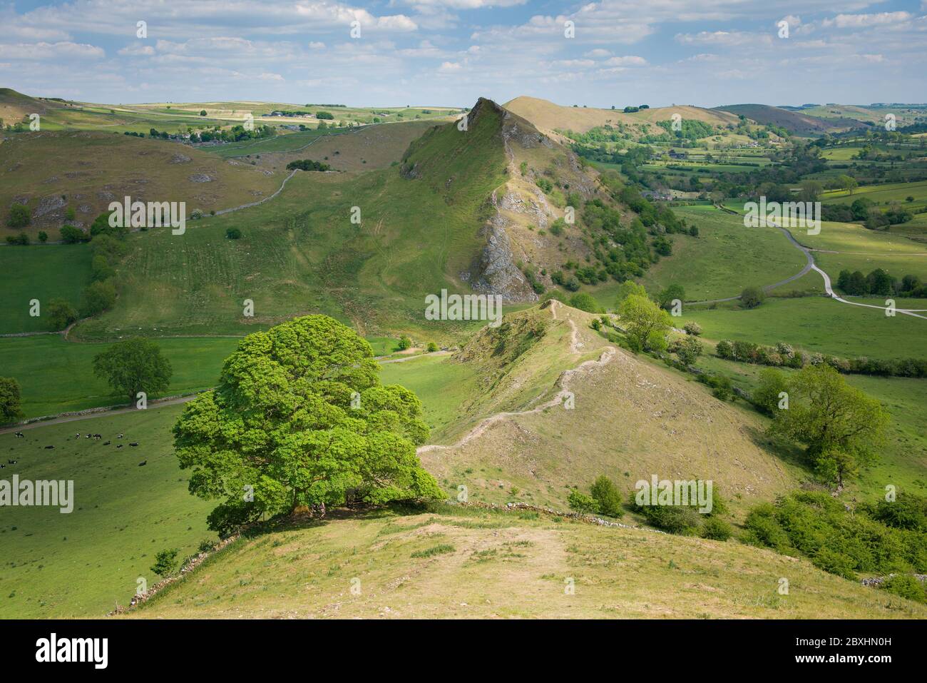 Chrome Hill in Peak District UK Stock Photo - Alamy