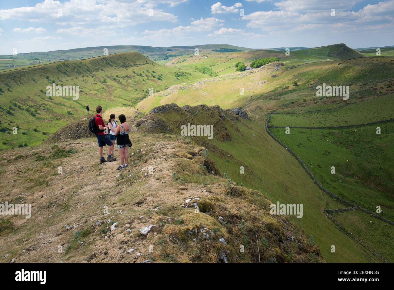 Chrome Hill in Peak District UK Stock Photo - Alamy