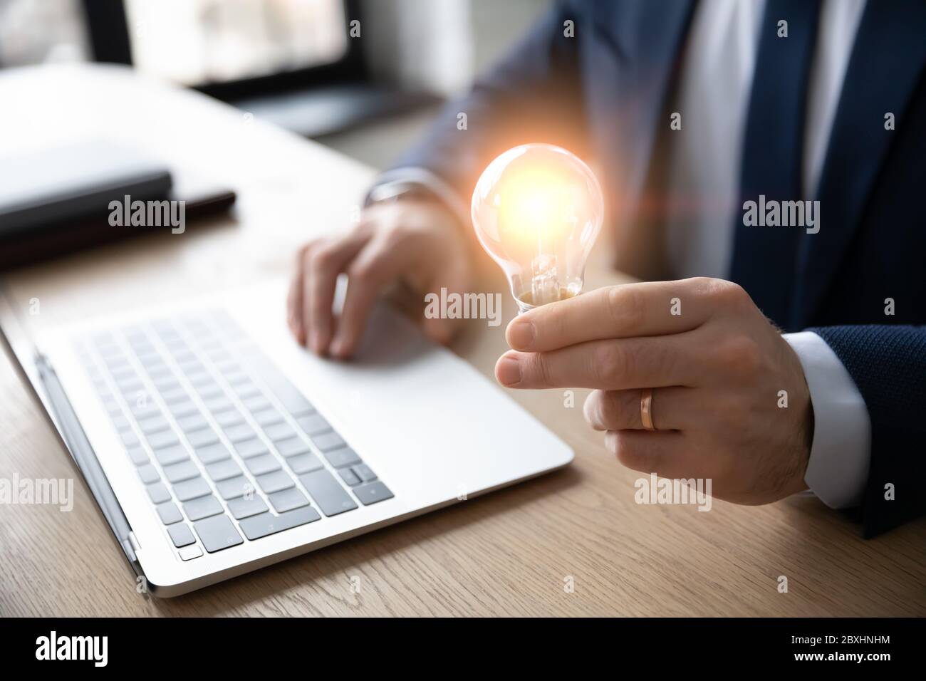 Electricity innovation businessman light hi-res stock photography and ...
