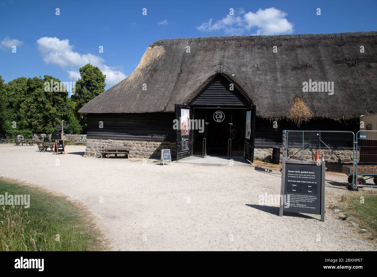 The Alexander Keiller Museum Barn Gallery in Avebury Wiltshire at the ...