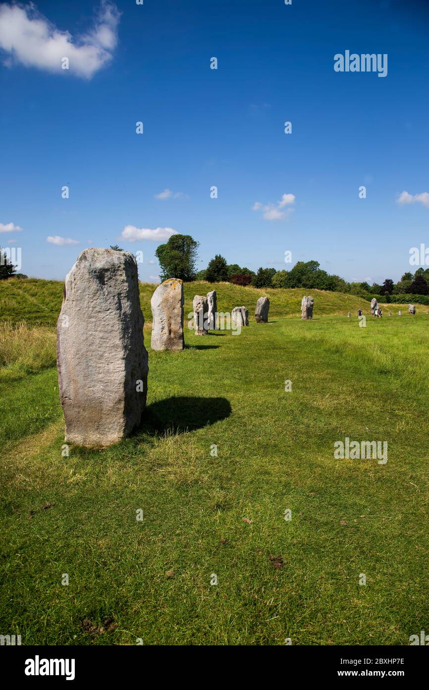 Ancient neolithic and bronze age stone monuments hi-res stock ...