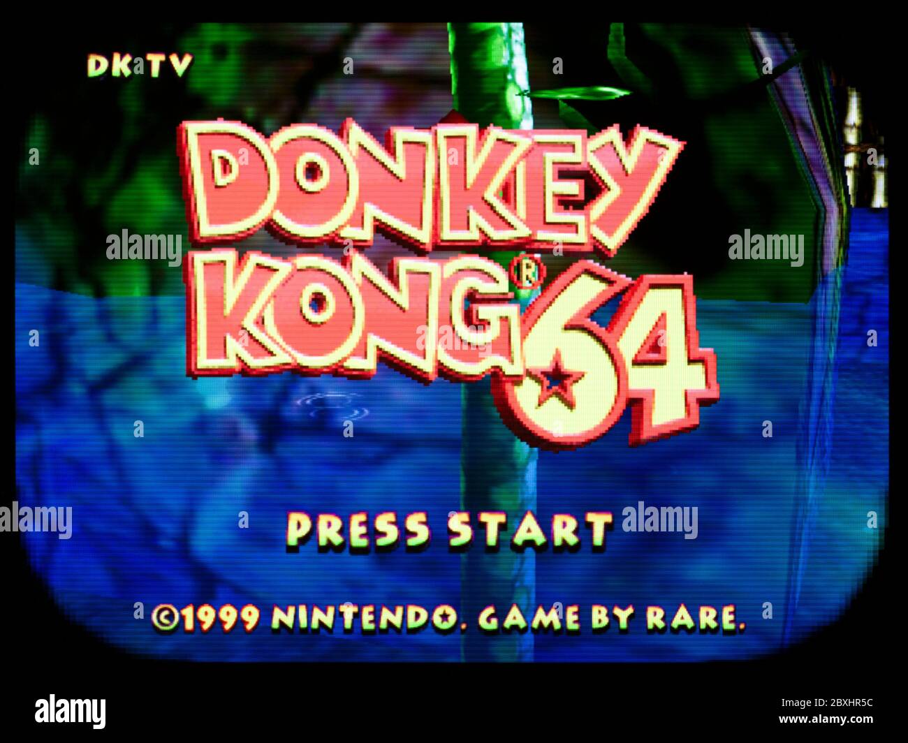 Donkey Kong 64 - Nintendo 64 Videogame - Editorial use only Stock Photo ...