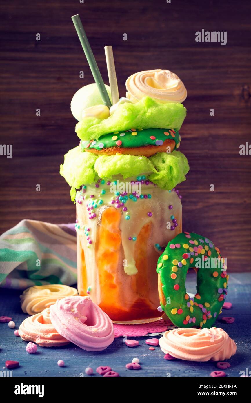 Strawberry candy floss hi-res stock photography and images - Alamy