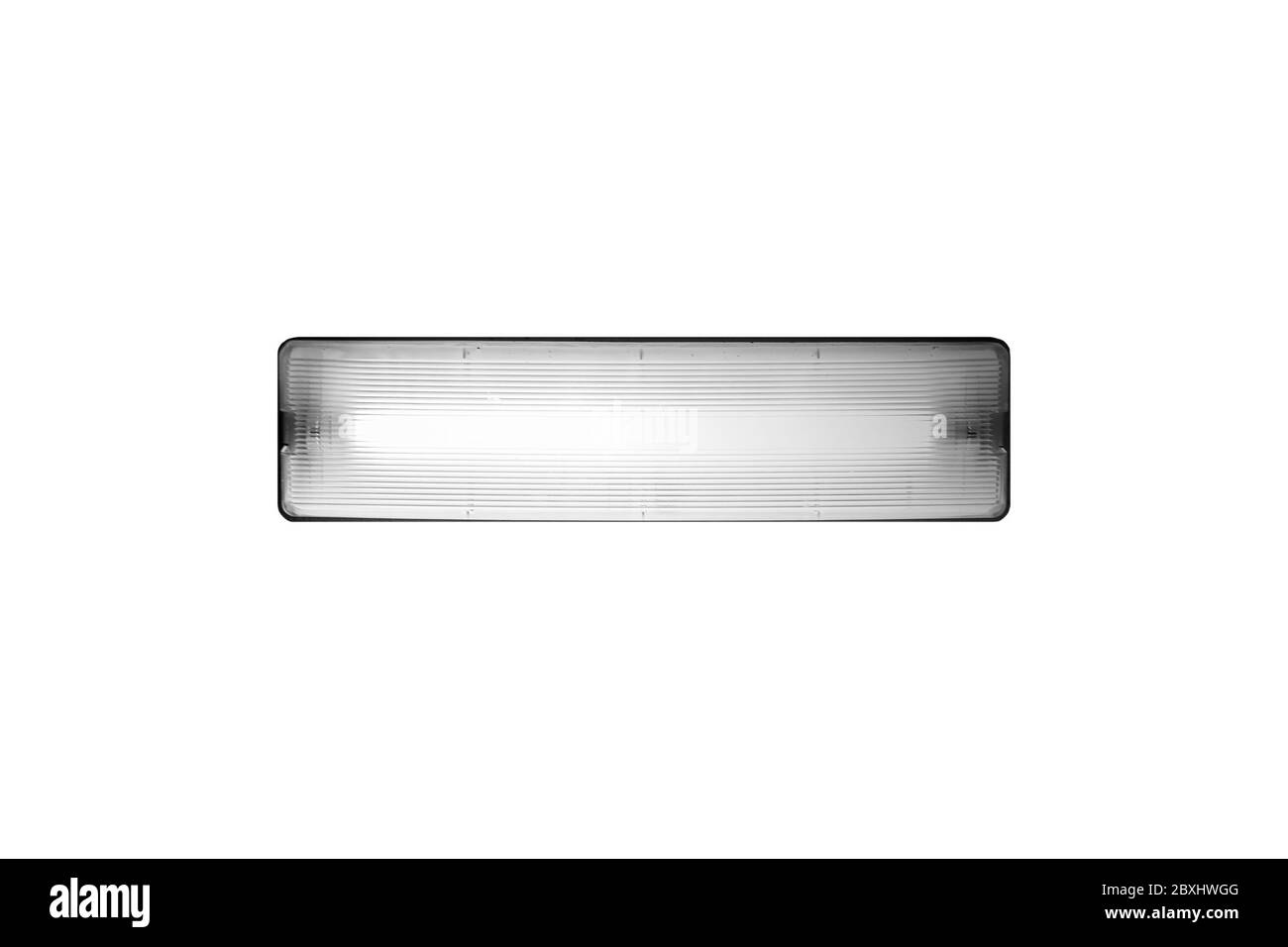 Neon light tube detail Cut Out Stock Images & Pictures - Alamy