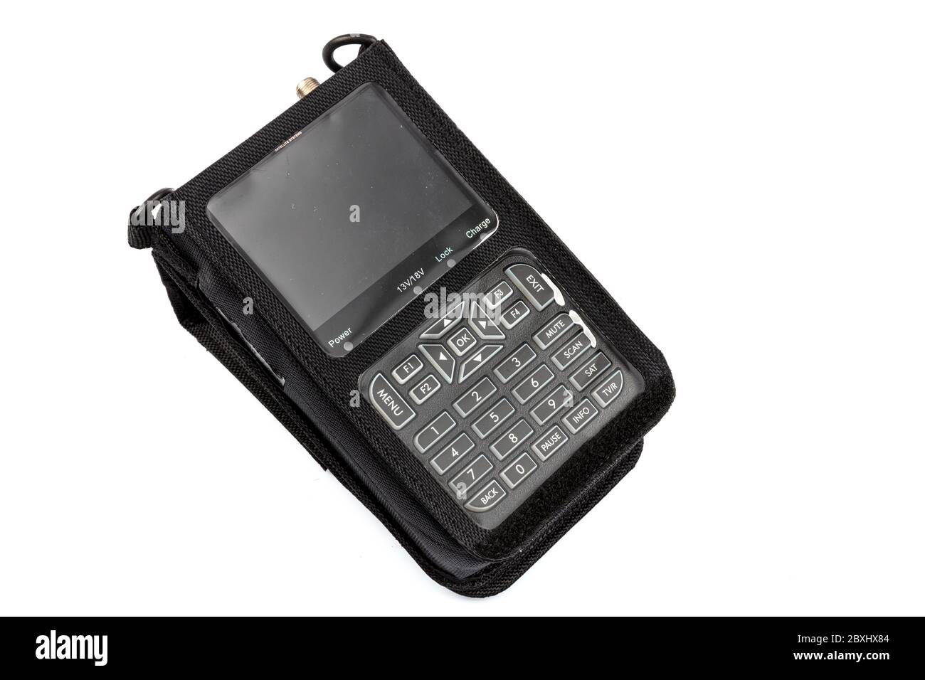 Satellite Systems, Satellite Finder. Checking the signal strength ...