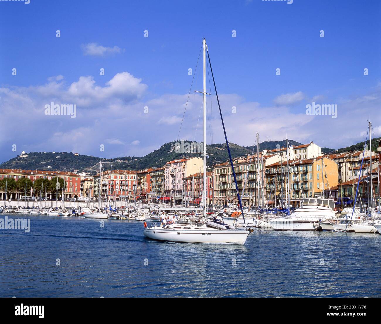 Nice yacht port hi-res stock photography and images - Alamy
