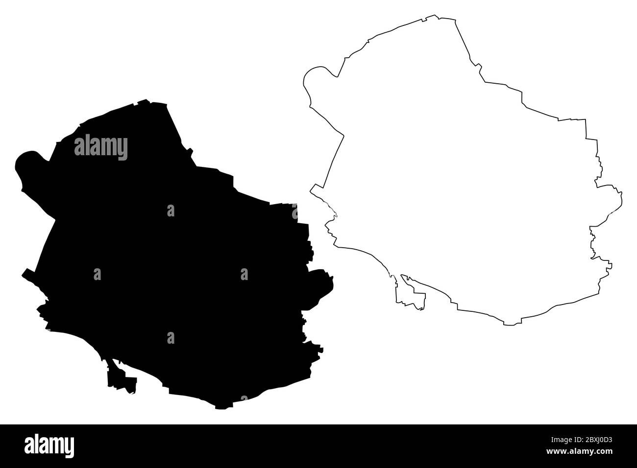 Suginami City (State of Japan, island country, Tokyo Prefecture) map ...