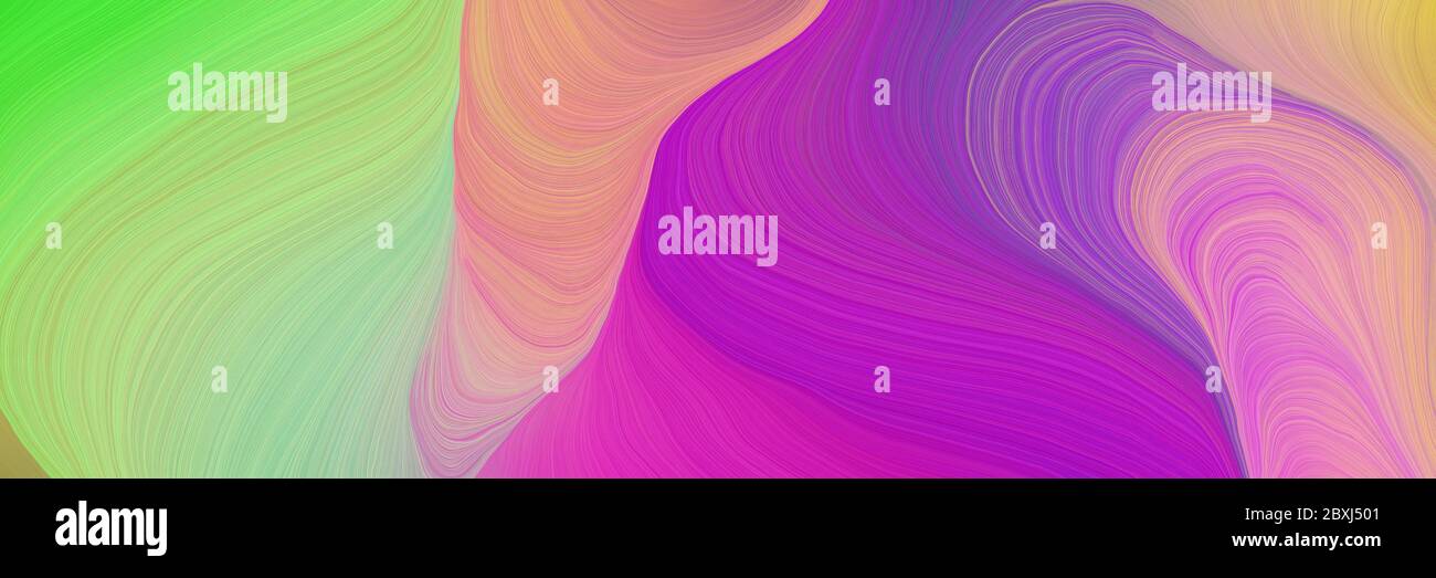 colorful vibrant abstract artistic waves graphic with smooth swirl ...
