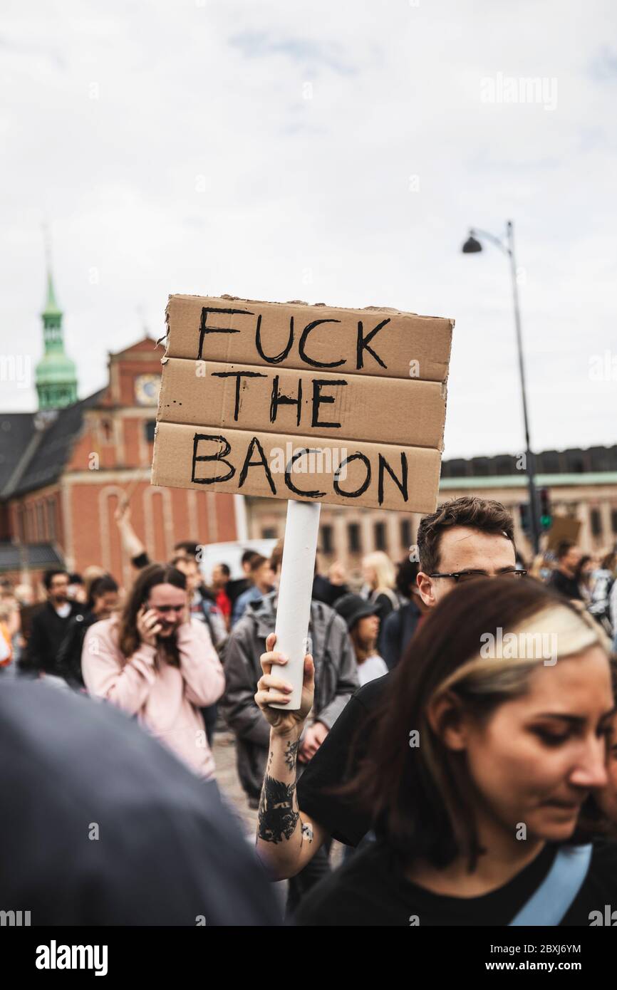 Copenhagen, Denmark. 07th June, 2020. More than 15.000 demonstrators ...