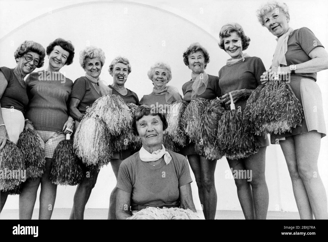 Group senior citizens Black and White Stock Photos & Images - Alamy