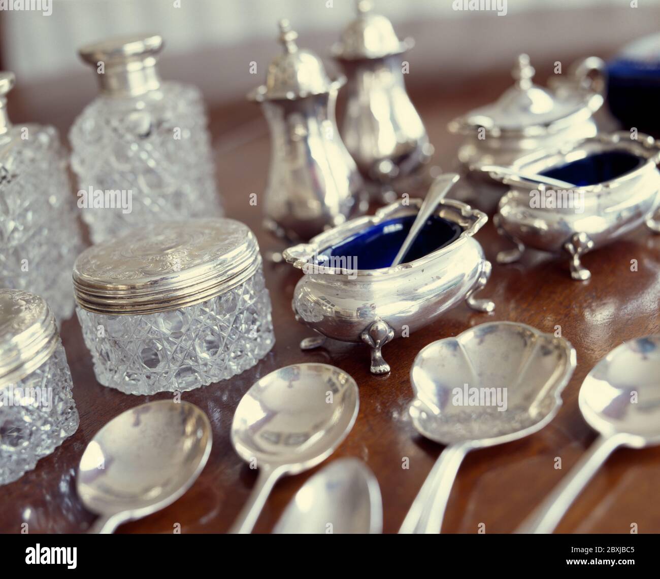 Silver items hi-res stock photography and images - Alamy