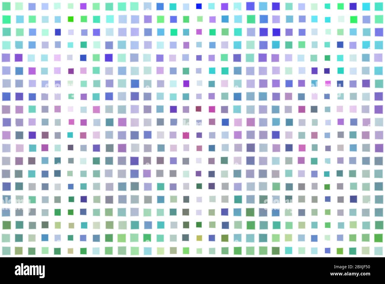 Pattern blue green mosaic Cut Out Stock Images & Pictures - Alamy