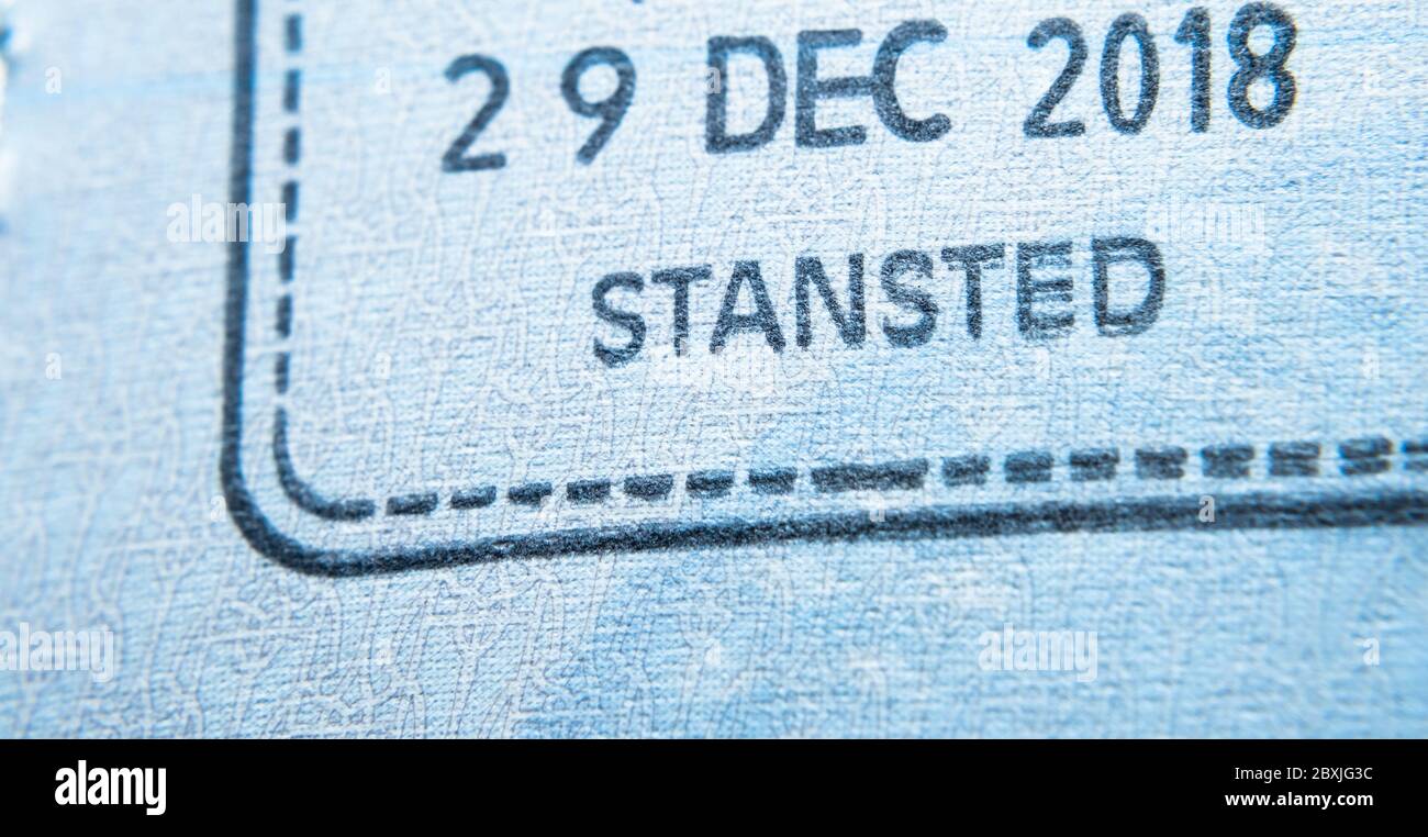 Entry stamp hi-res stock photography and images - Alamy